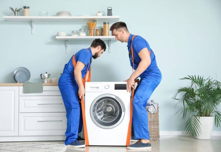 The Best Way To Pull a Washing Machine Out | ApplianceTeacher